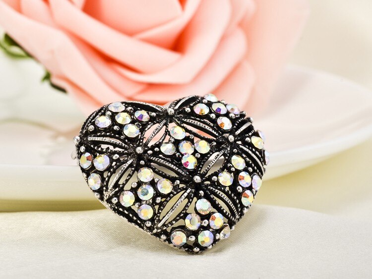 Broche Cœur Light Your Heart & Broche Addict